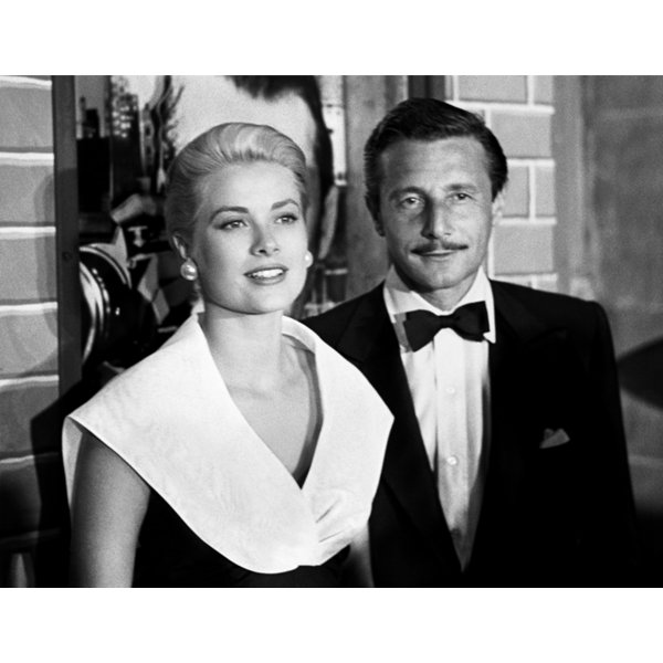 Globe Photos Entertainment Grace Kelly And Oleg Cassini At The Premiere Of Rear Window